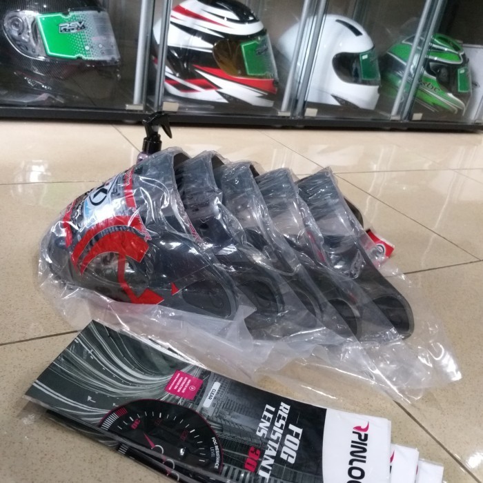 Jual Visor NHK R6 irridium silver anti air | Shopee Indonesia