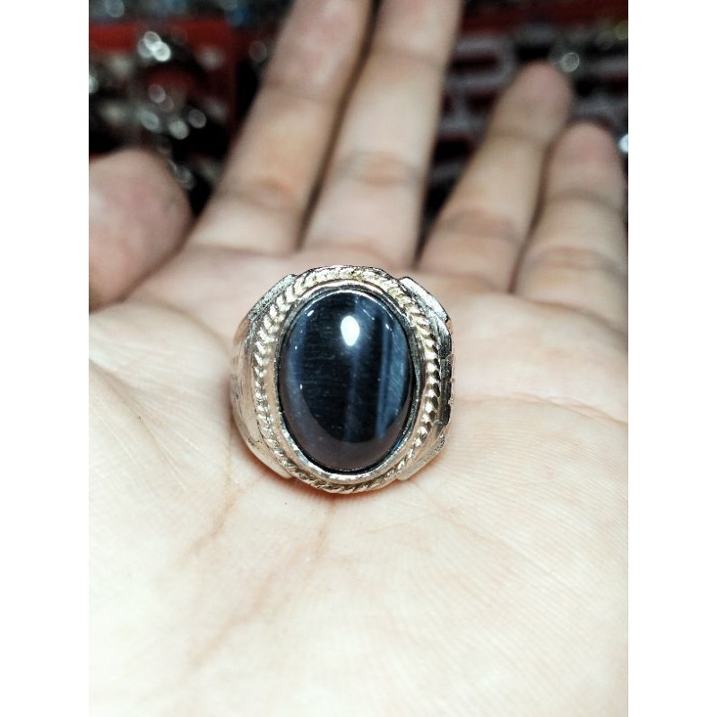 Jual batu akik bulu macan hitam | Shopee Indonesia