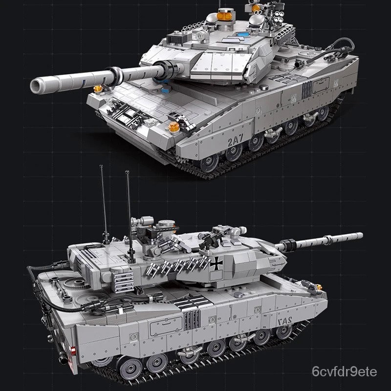 Jual WW2 Militer Panzer Tank Leopard 2A7 Model Blok Bangunan M850 ...