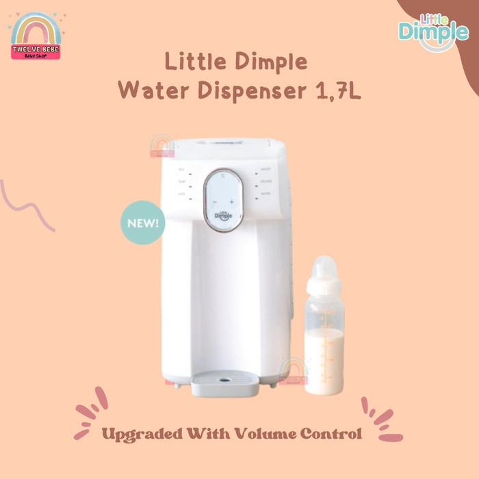 Jual Little Dimple Water Dispenser 1,7L/ smart dispenser susu bayi ...