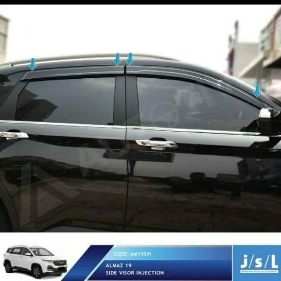 Jual Update neet Talang Air Wuling Almaz 2019 / Side Visor Injection Original | Shopee Indonesia