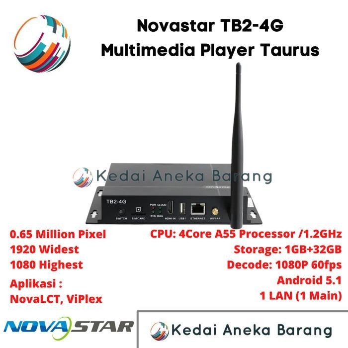 Jual Novastar Taurus TB2 TB2-4G Multimedia Player LED Videotron ...