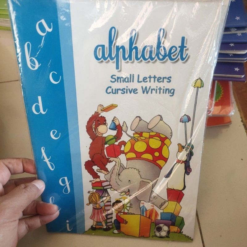 Jual Buku aktivitas anak Alphabet Small letters Cursive Writing ...