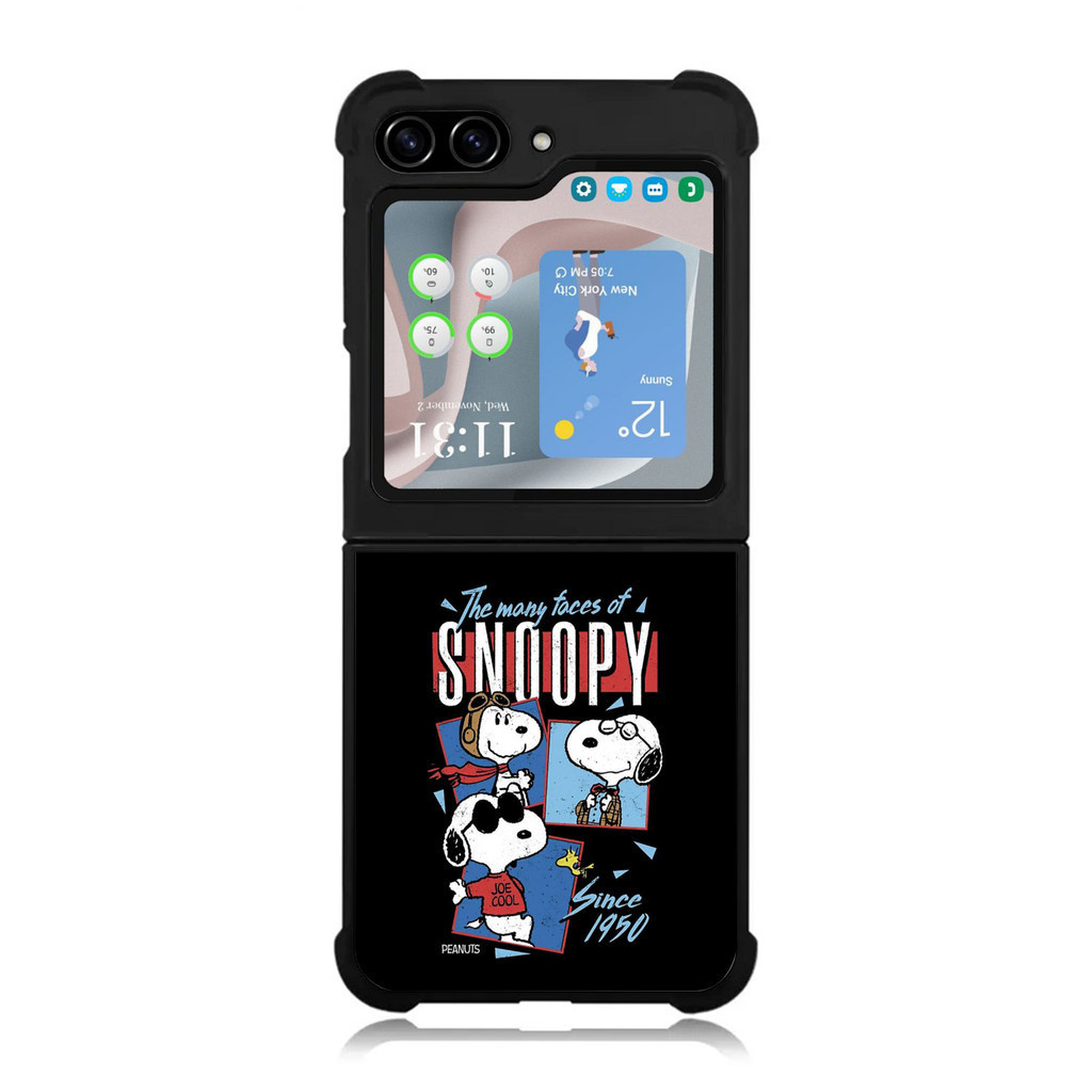 Jual Case Casing Samsung Galaxy Z Flip Fold 5 4 3 5g Snoopy BG1168 ...