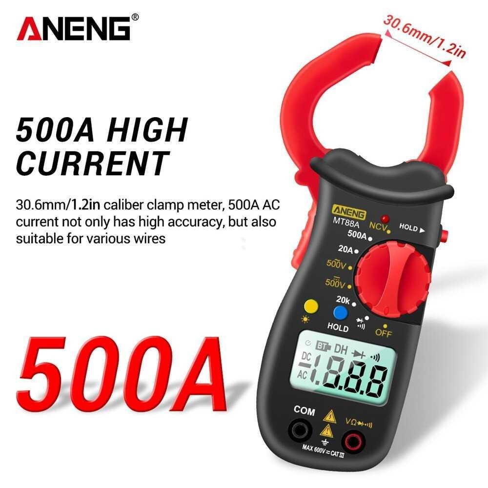 Jual Digital Multimeter Voltage Tester Clamp MT88A Alat Listrik Tester ...