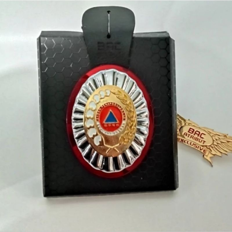 Jual PIN BPBD TANDA JABATAN ESLON 3 EXLUSIVE ORIGINAL BAC ATRIBUT ...