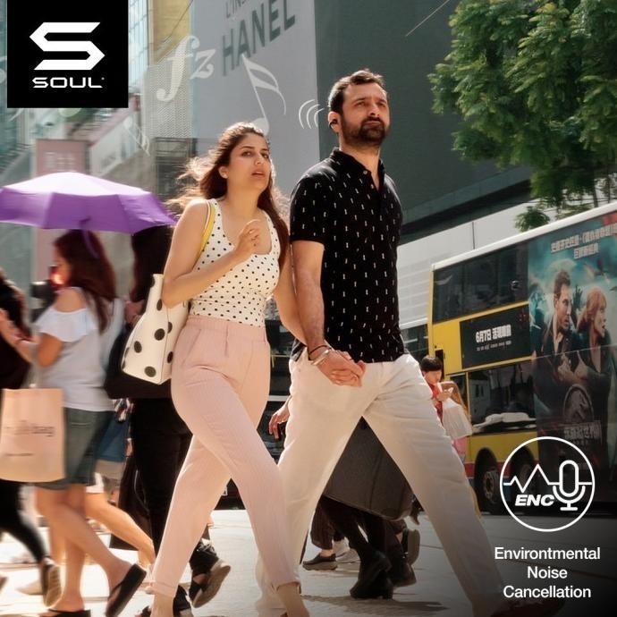 Jual SOUL OPENEAR S-CLIP Wireless Air Conduction Ear Sound Clips TWS ...