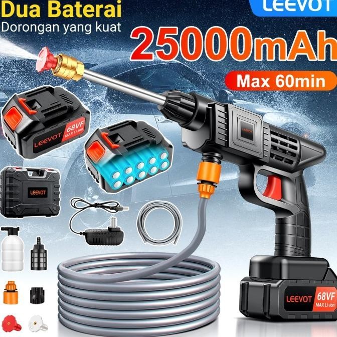 Jual Leevot jet cleaner cordless alat cuci motor portable mesin cuci ...