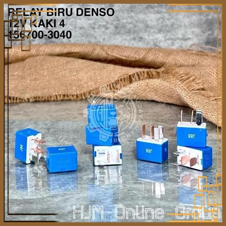 Jual [TGA] RELAY BIRU 12V KAKI 4 PIN DENSO - RILEY AC UNIVERSAL AVANZA ...