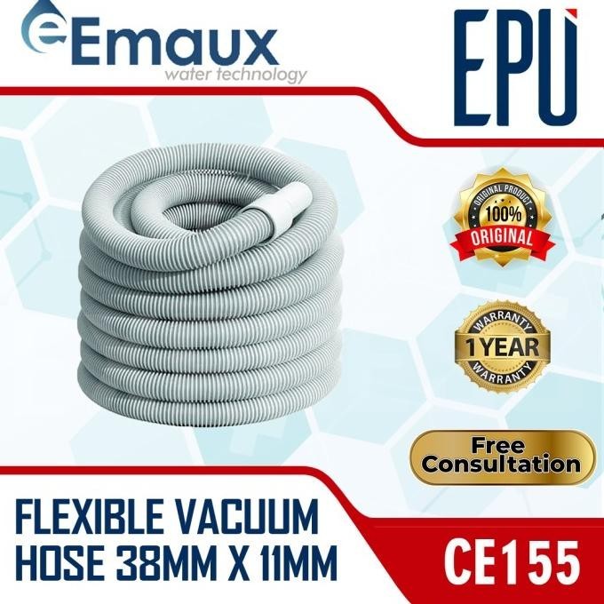 Jual Emaux Ce155 Flexible Vacuum Hose Selang Kolam Renang 11 Meter ...