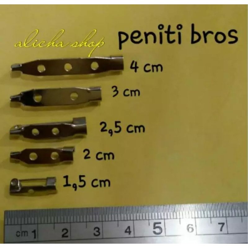 Jual Peniti Bros 4cm / Gross | Shopee Indonesia