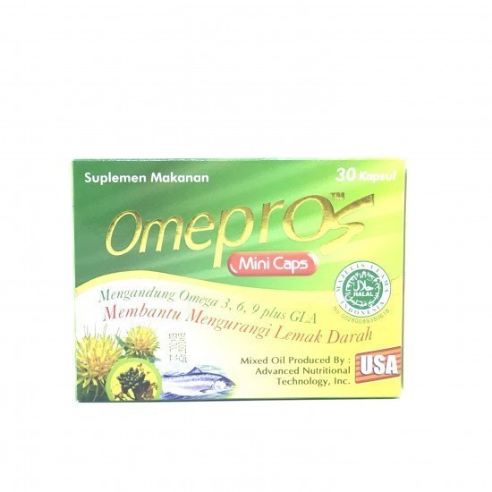 Jual Omepros Mini untuk Mengurangi Lemak Darah (30 Kapsul) | Shopee ...