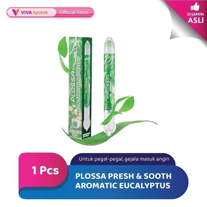 Jual Plossa Press & Soothe Aromatic Eucalyptus Minyak Aromaterapi 10 ml ...