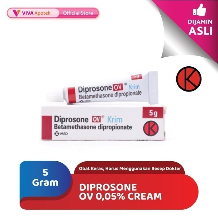 Jual Diprosone OV 0,05% Cream / Eksim / Dermatitis (5 Gram) | Shopee ...