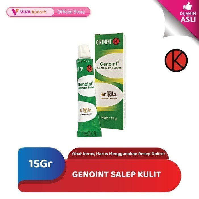 Jual Genoint Salep Kulit (15 Gram) | Shopee Indonesia