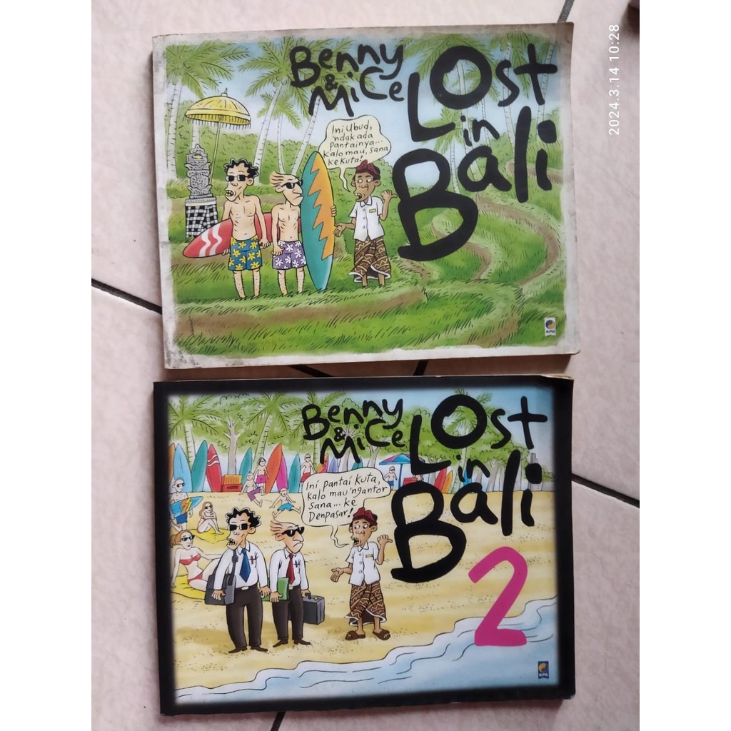 Jual Buku Kartun Benny & Mice: LOST IN BALI 1 & 2 | Shopee Indonesia