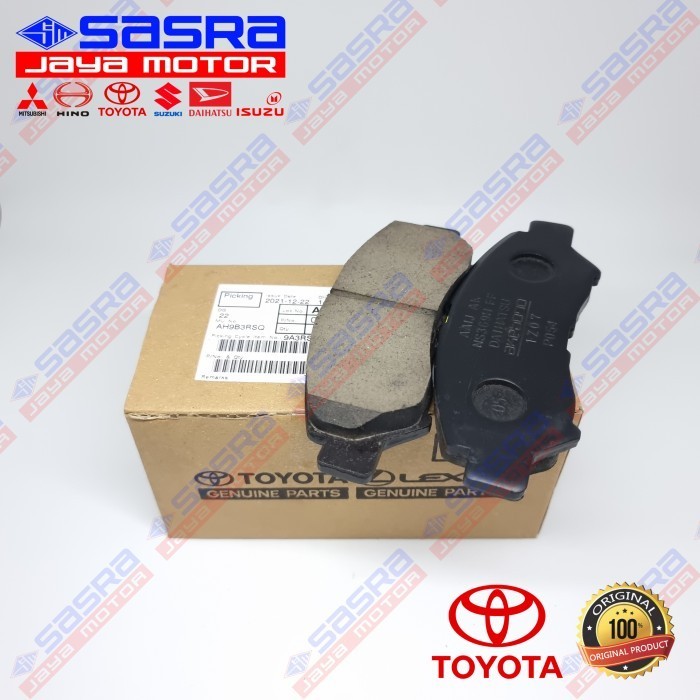Jual Brake Pad/Kampas Rem Depan Calya Sigra Toyota Genuine Ori (Bz290 ...