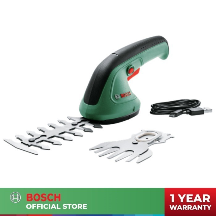 Jual Bosch Cordless Easy Shear Pemotong Rumput Dan Semak Baterai ...