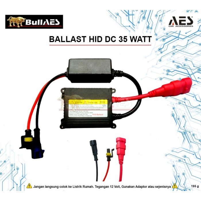 Jual Balast Hid 35 Watt Standar Merk AES DC I Balast 35 Watt AES SKU ...