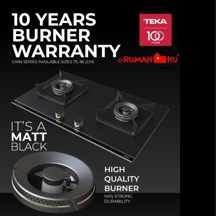 Jual Kompor Gas Tanam Teka Gwn Lux 86 3G Ai Al 2Tr Built-In Gass Hob ...
