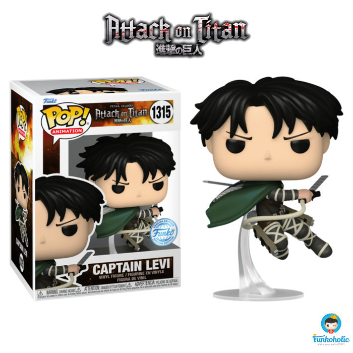 Jual Funko Pop! Attack On Titan - Captain Levi Ackerman [Exclusive ...