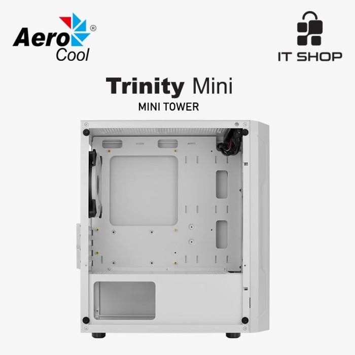 Jual Aerocool Casing Trinity Mini White | Shopee Indonesia