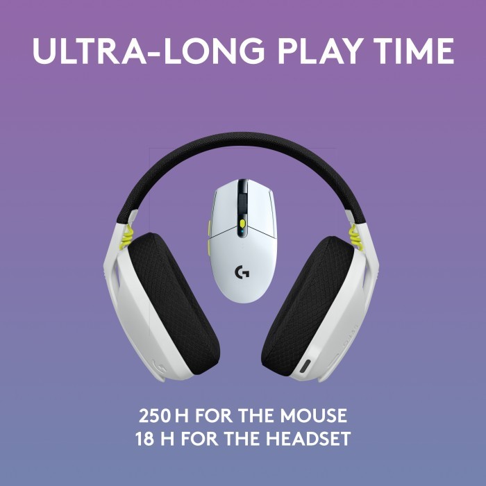 Jual Logitech Headset & Mouse Gaming Wireless Combo (G435 Se + G304 Se ...