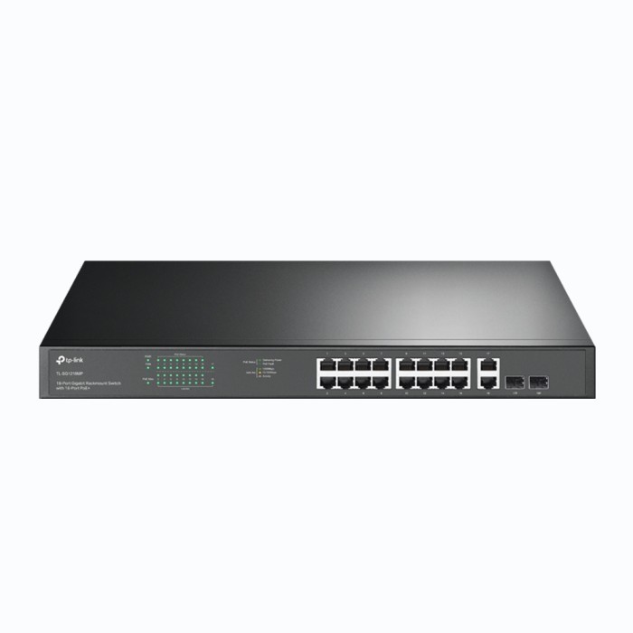Jual Tp-Link Tl-Sg1218Mp 18-Port Gigabit Rackmount Poe Switch With 16 ...