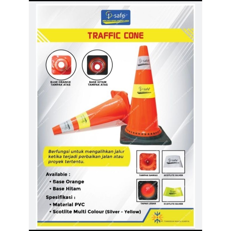 Jual TRAFFIC CONE SAFETY / TRAFFIC CONE LALU LINTA / JALAN RAYA ...