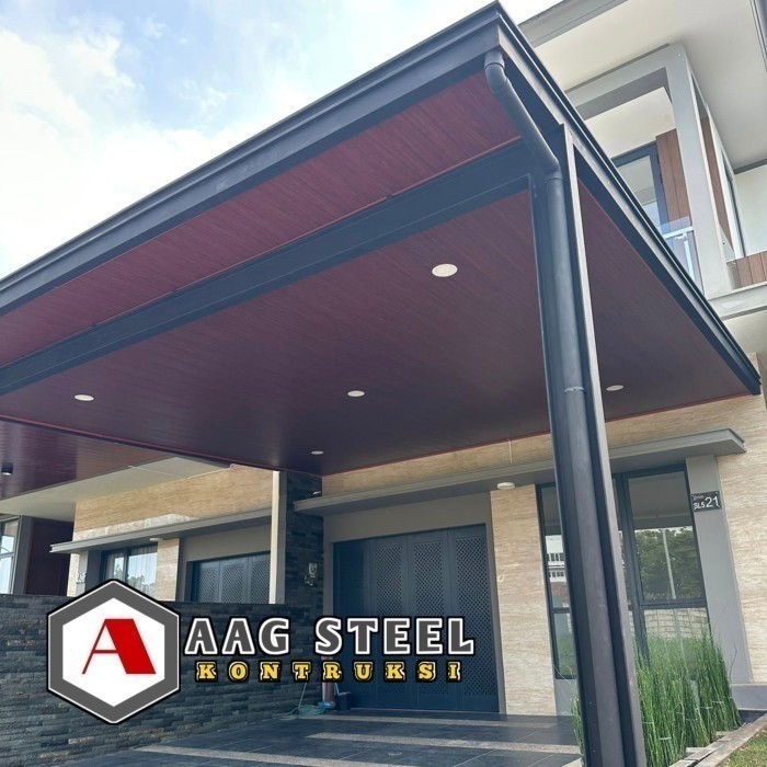 Jual Kebutuhan Rumah Kanopi Plavon Pvc Modern Tiang Wf 150 | Shopee ...