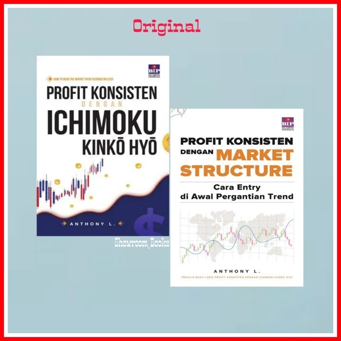 Jual Buku Profit Konsisten Dengan Ichimoku Kinko Hyo Dan Market Structure | Shopee Indonesia