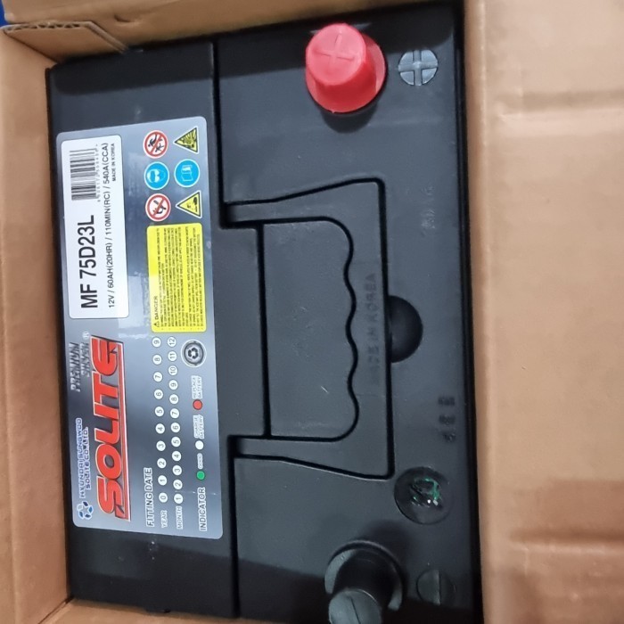 Jual Aki Mobil Solite 55D23L Maintenance Free Nissan Xtrail Hyundai ...