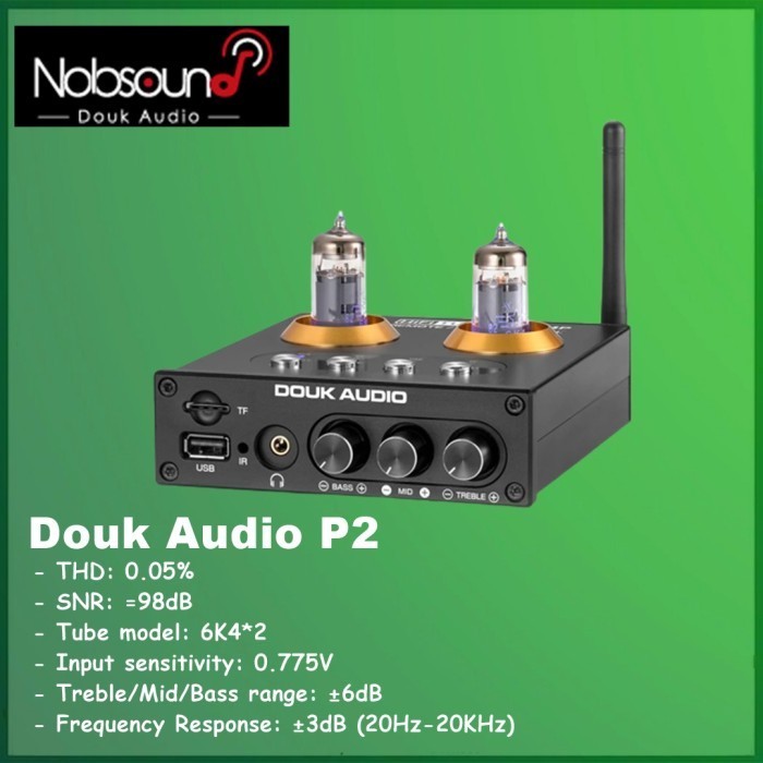 Jual Nobsound Douk Audio P2 Mini Bluetooth 5.0 Vacuum Tube Preamp ...