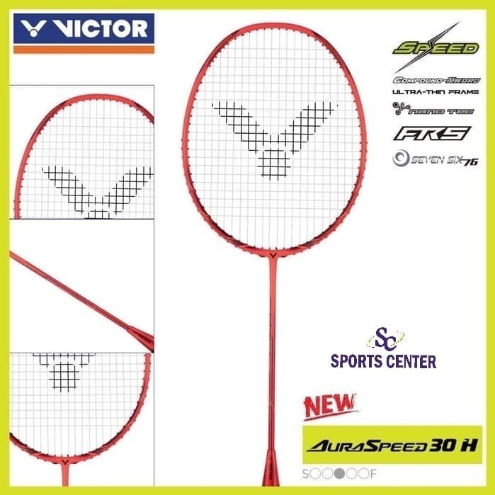 Jual New !! Raket Badminton Victor Auraspeed 30H / Aura Speed 30 H ...