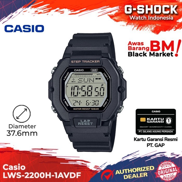 Jual Casio General Lws-2200H-1Avdf Lws-2200H Lws-2200 Lws2200H Lws ...