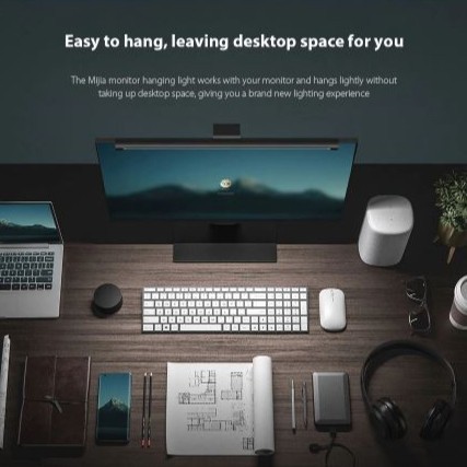 Jual Mijia Monitor Hanging Lamp Computer Light Bar Hanging Lamp Lampu ...