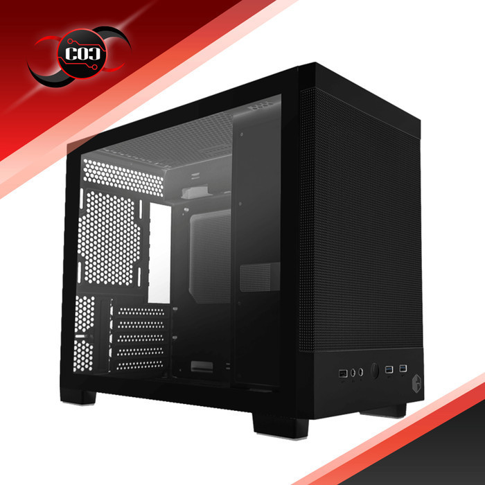 Jual Cube Gaming Ventus Glass Black | Shopee Indonesia