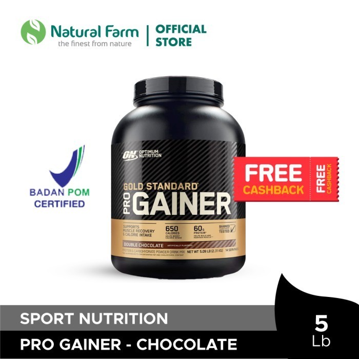 Jual OPTIMUM NUTRITION PRO COMPLEX GAINER - CHOCOLATE (5.08 LB ...