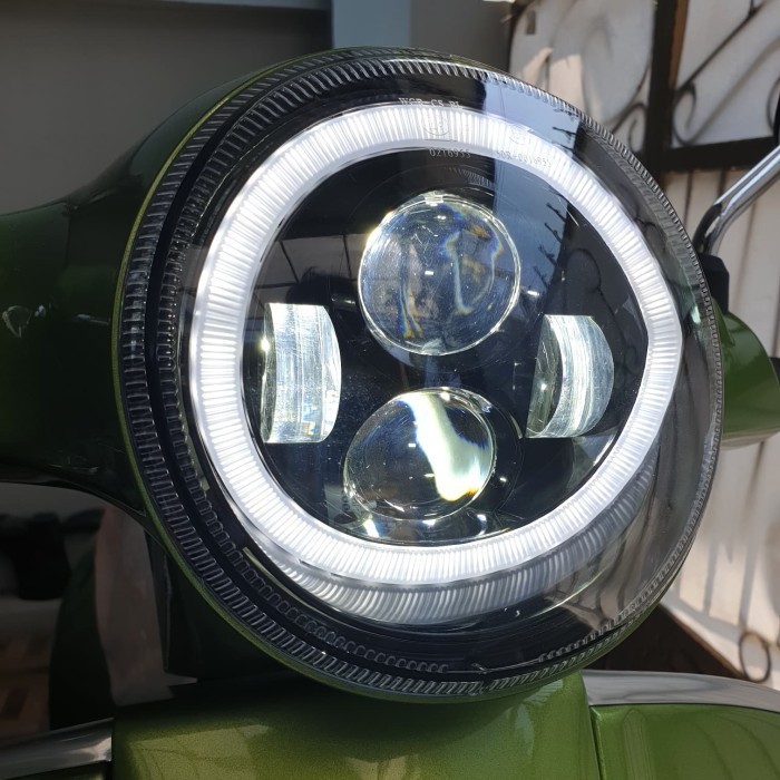 Jual Headlamp Led Daymaker Drl Luigy Hd-02 Vespa Gt Series Gts | Shopee ...