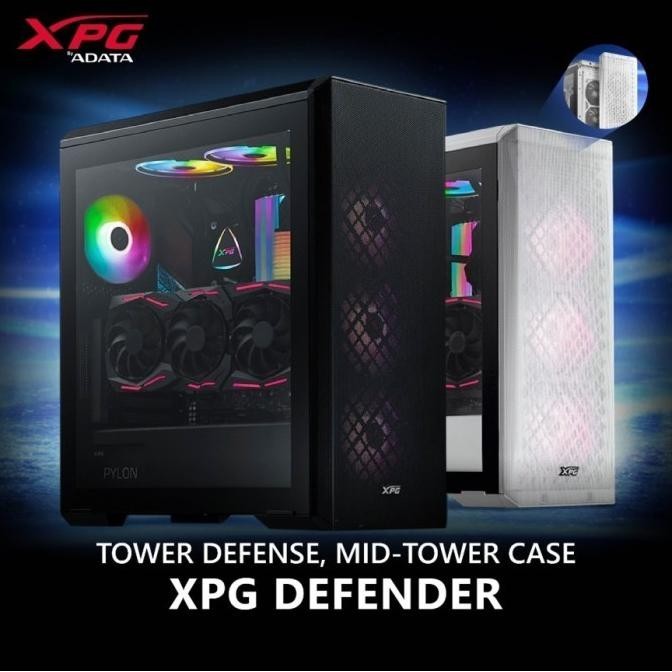 Jual Adata Xpg Defender Mid-Tower Chassis - Casing Pc Gaming | Shopee ...