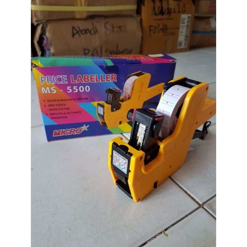 Jual Mesin Label Harga / Alat Label Harga / Price Labeller 1 Jalur ...