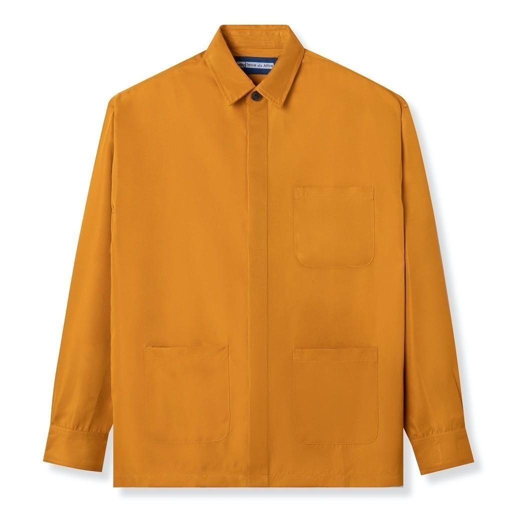 Jual Jacket - Parisian Chore Jacket - Mustard | Shopee Indonesia