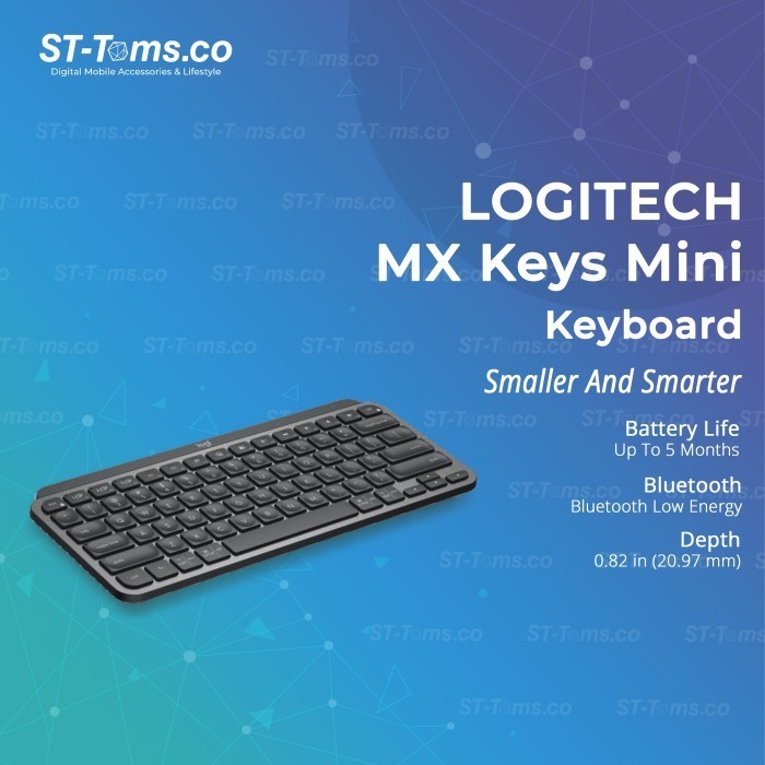 Jual Logitech Mx Keys Mini Keyboard Wireless Bluetooth Shopee Indonesia