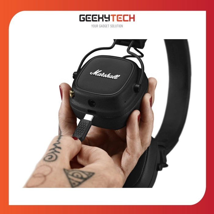 Jual Marshall Major Iv Bluetooth Headphone Headset Major 4 - Original ...