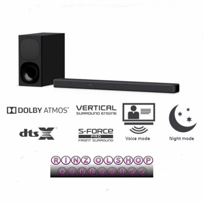 Jual Soundbar Sony Ht-G700 With Bluetooth Dolby Atmos Dts 3.1Ch Htg700 ...