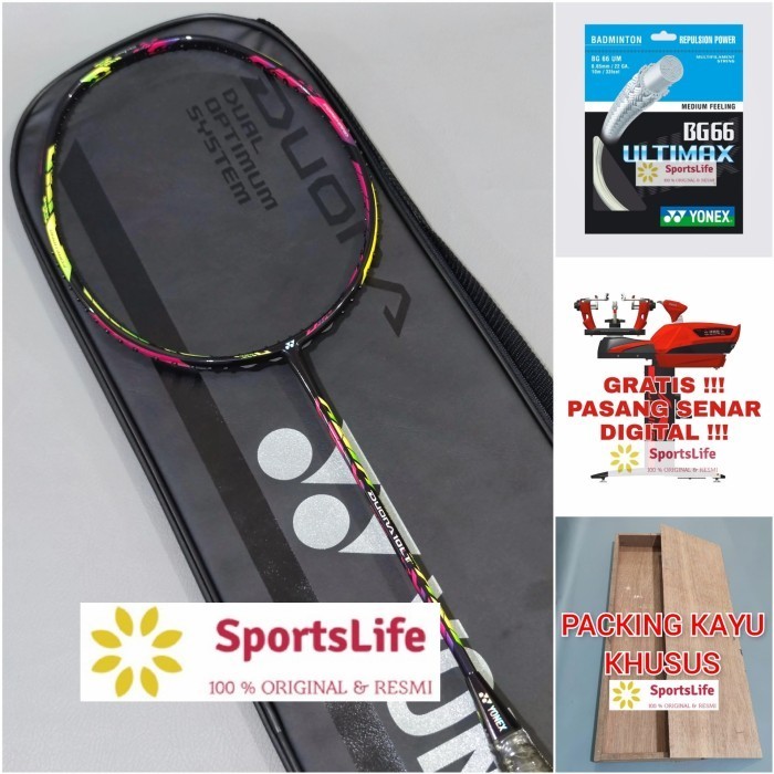 Jual RAKET BADMINTON YONEX DUORA 10 LT ORIGINAL MADE IN JAPAN | Shopee Indonesia