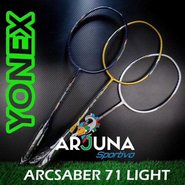 Jual YONEX RAKET RUDY HARTONO ARCSABER 71 LIGHT ARC SABER BADMINTON FRM | Shopee Indonesia