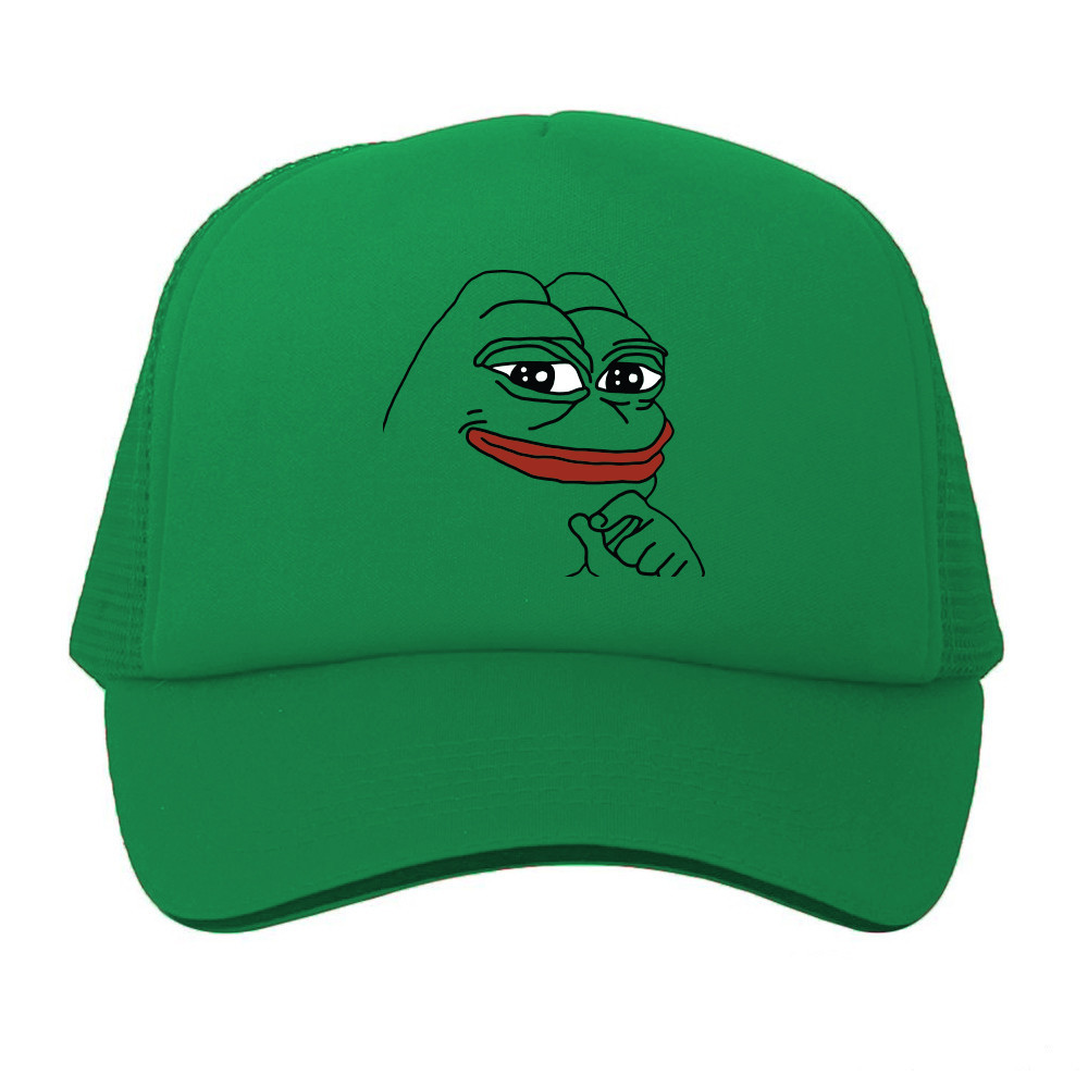 Jual Topi Trucker CAMOE Crypto Meme Pepe Coin | Shopee Indonesia