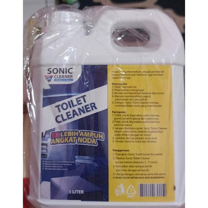 Jual LYT PROMO Terbaru ( 1 liter ) SONIC Premium Toilet Cleaner Viral ...