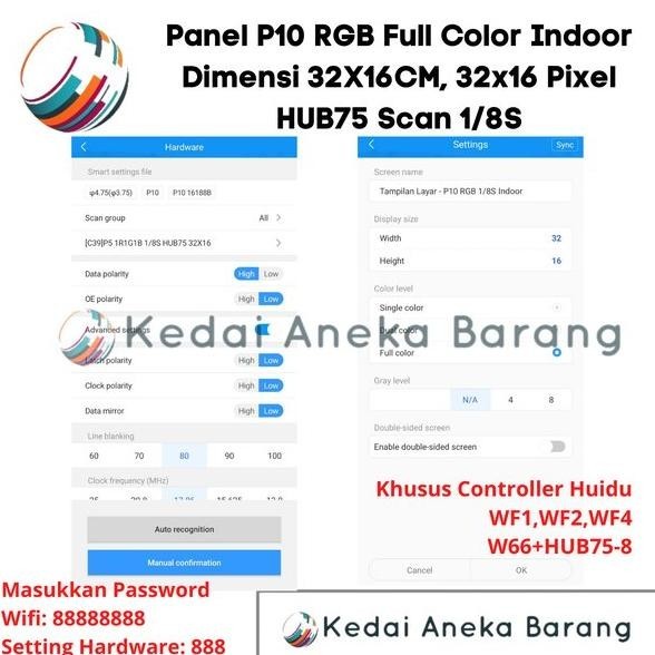 Jual Panel Module Modul LED P10 Dot Matrix Running Text SMD RGB Indoor ...